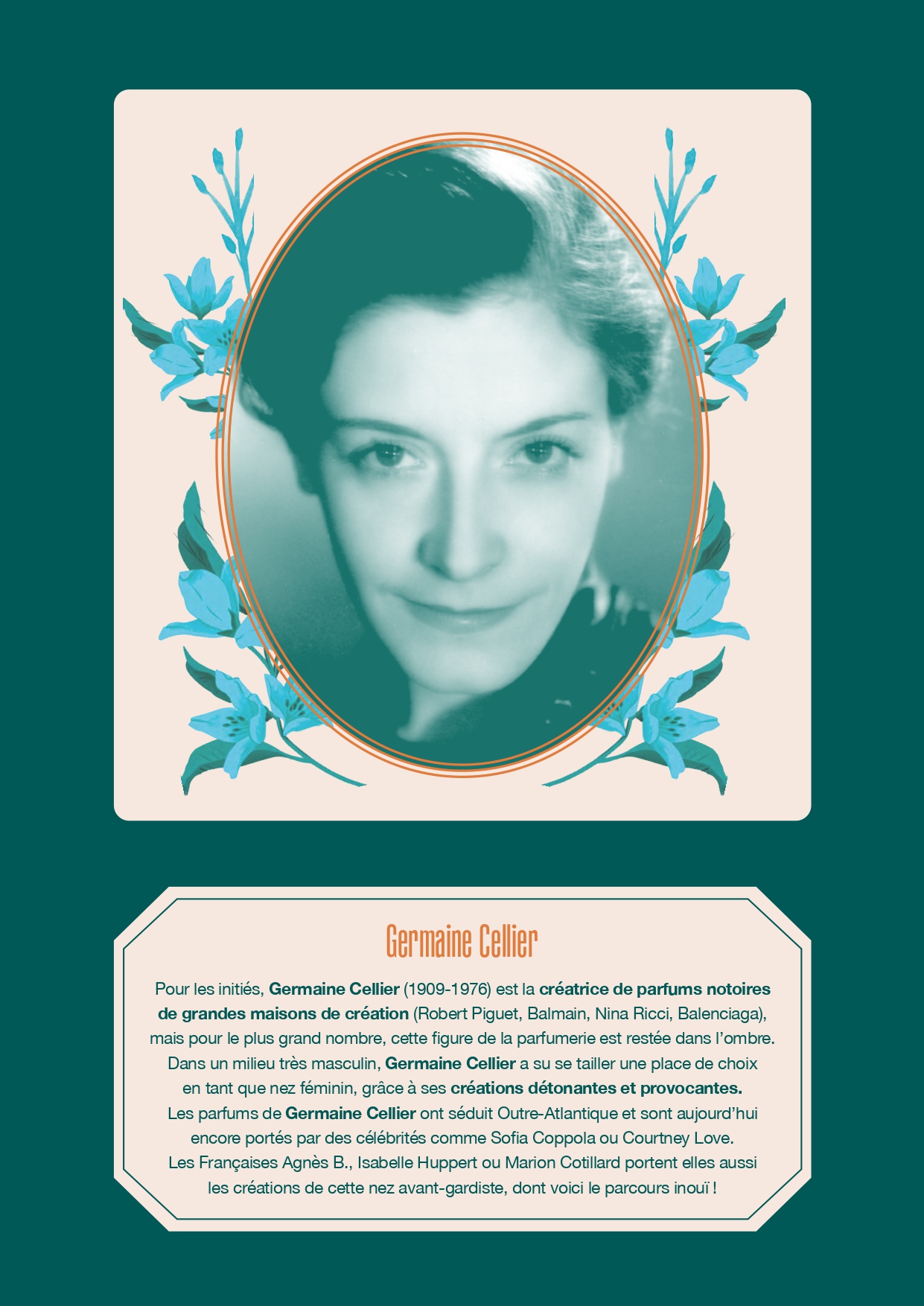 Une bande dessinée dédiée à la parfumeure Germaine Cellier ~ Art Livres ...