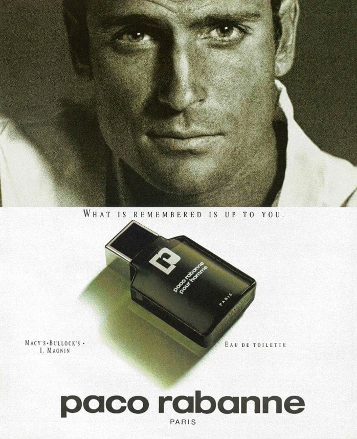 Paco Rabanne Pour Homme: 50 Anni! ~ Vintage