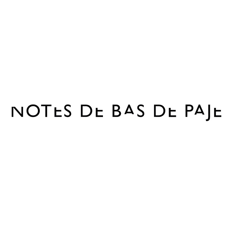 Notes de Bas de Paje Parfums Et Eaux De Cologne