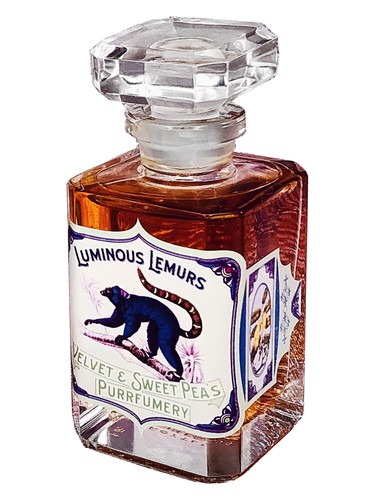 Luminous Lemurs Velvet & Sweet Pea’s Purrfumery perfume - a fragrância ...