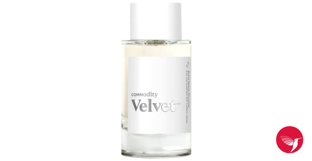 Velvet - Commodity fragancia - una fragancia para Hombres y Mujeres 2021