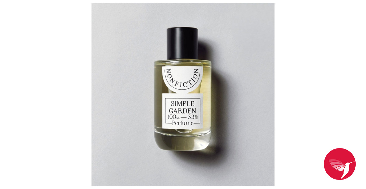 SIMPLE GARDEN Nonfiction parfum - un nouveau parfum pour homme et femme ...
