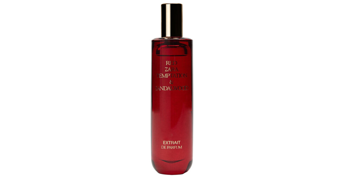 Red Temptation Sandalwood Zara perfume - a novo fragrância ...