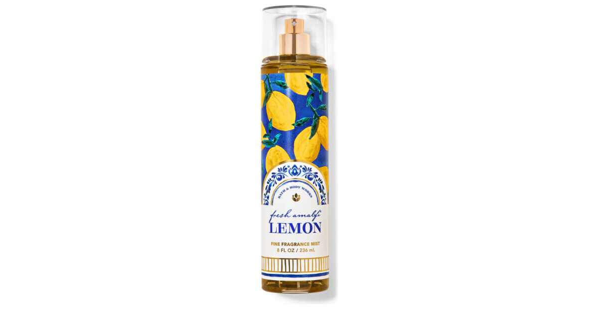 Fresh Amalfi Lemon Bath & Body Works parfum - un nouveau parfum pour ...