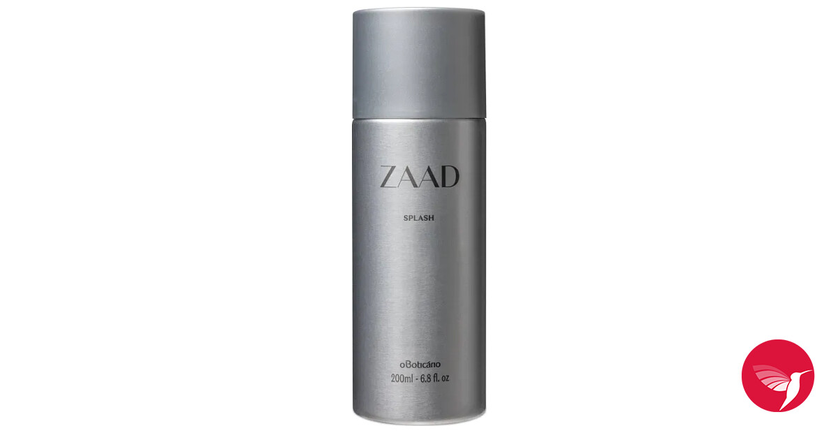 Zaad Splash O Boticário Colônia - a novo fragrância Masculino 2024