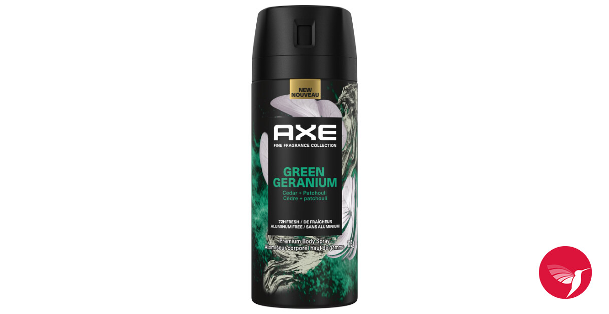 Green Geranium AXE Cologne - un nouveau parfum pour homme 2024