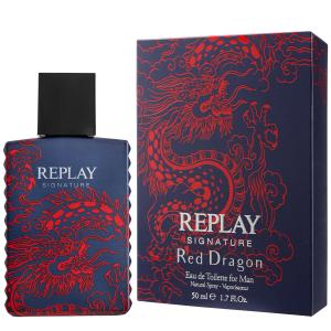 Replay Signature Red Dragon Replay Colônia - a fragrância Masculino 2018