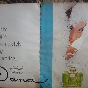 Ambush original Dana perfume - a fragrância Feminino 1955