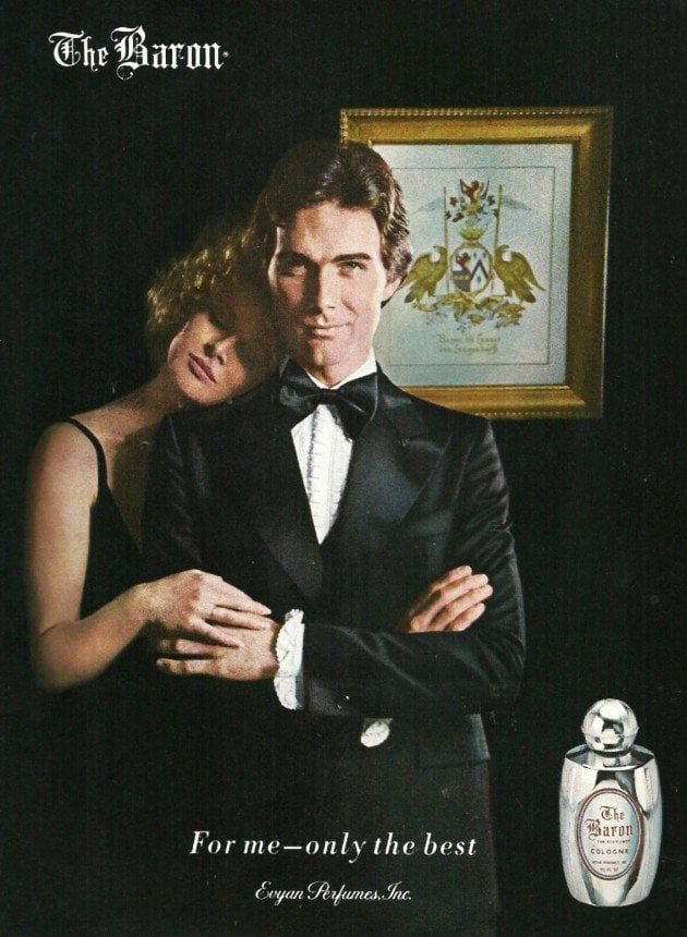 The Baron Evyan Cologne - un parfum pour homme 1961