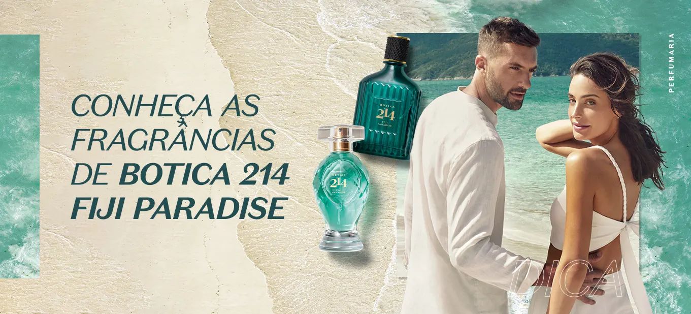 Botica 214 Fiji Paradise O Boticário - una novità fragranza da uomo 2023
