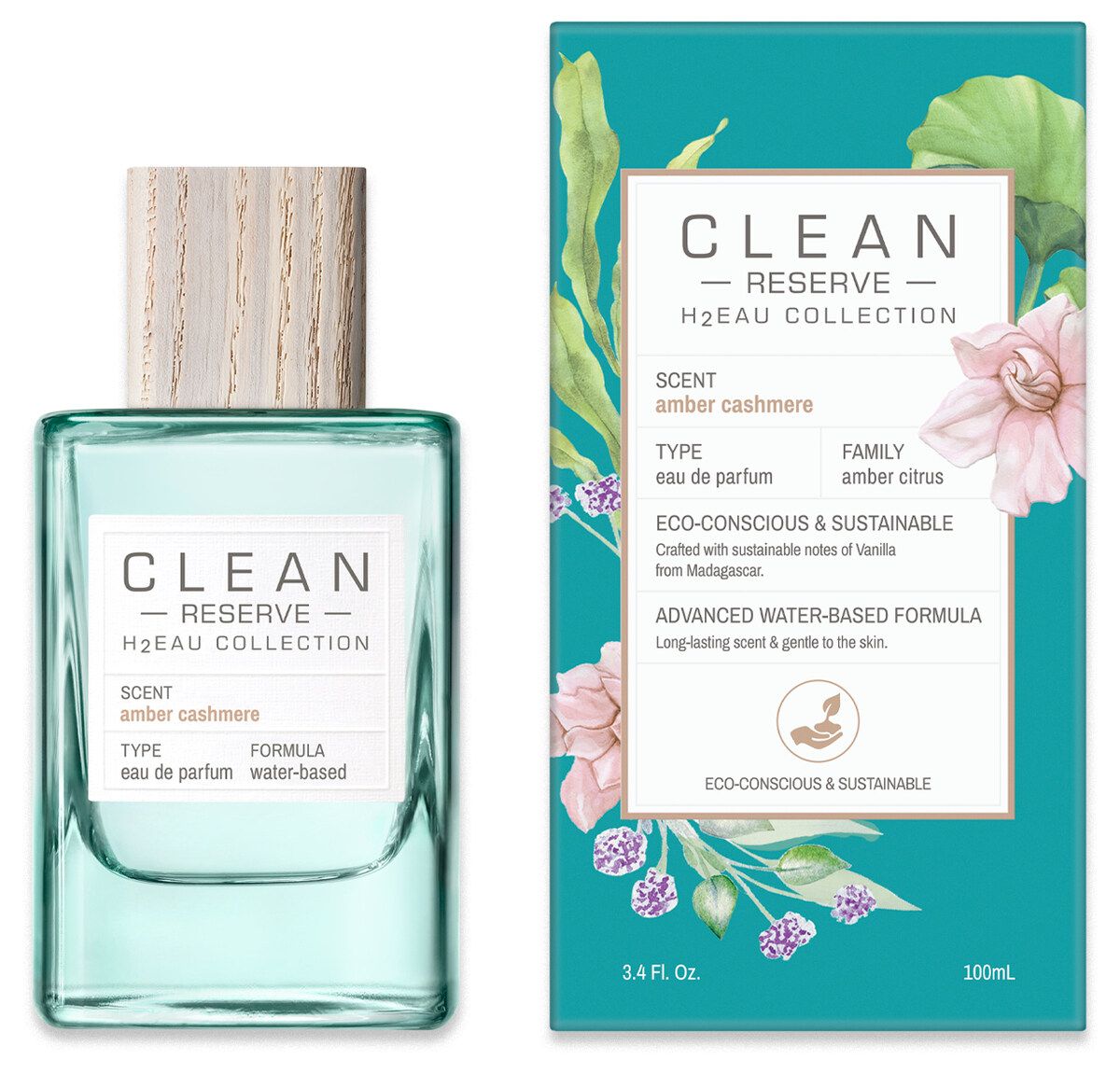 H2Eau Amber Cashmere Clean parfum - een nieuwe geur voor dames en heren ...