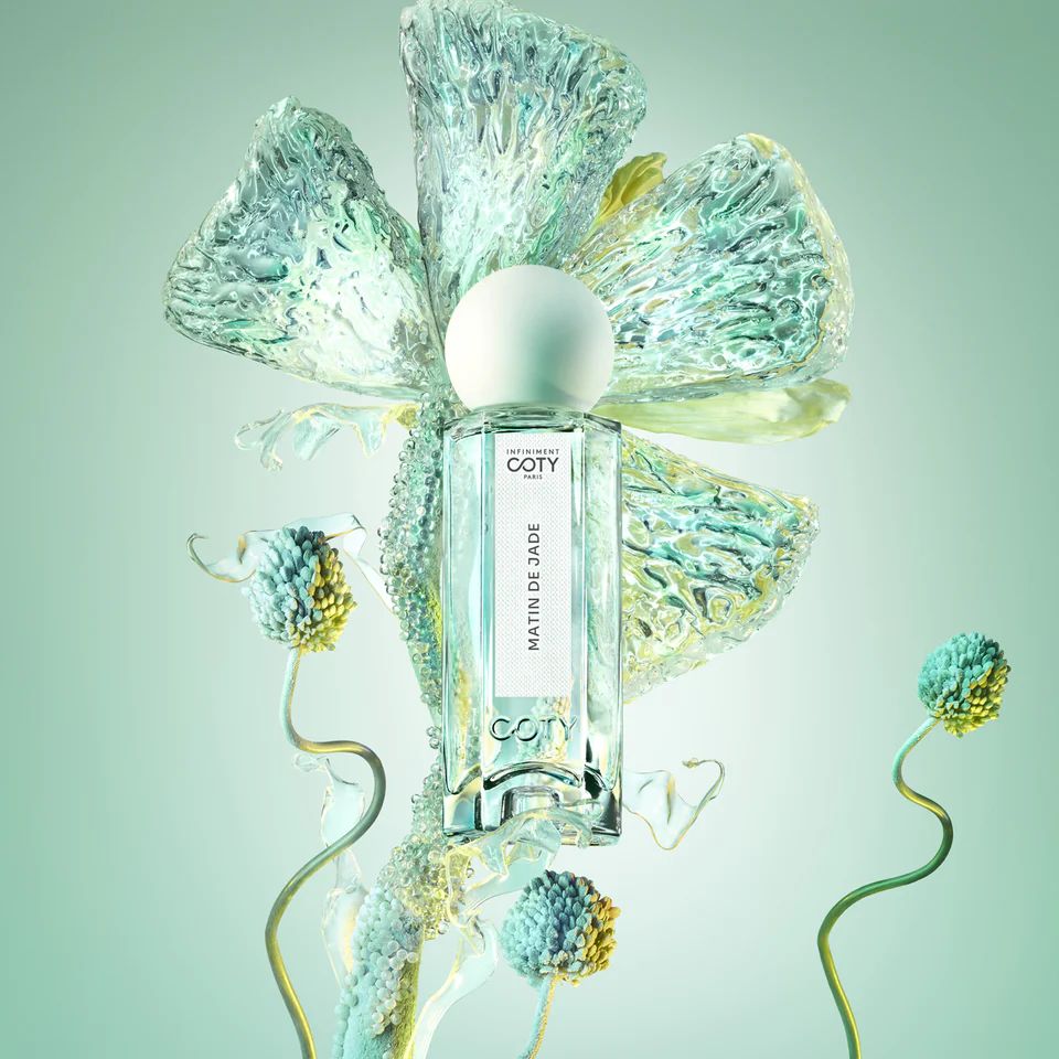 Matin de Jade Infiniment Coty Paris - una novità fragranza unisex 2024