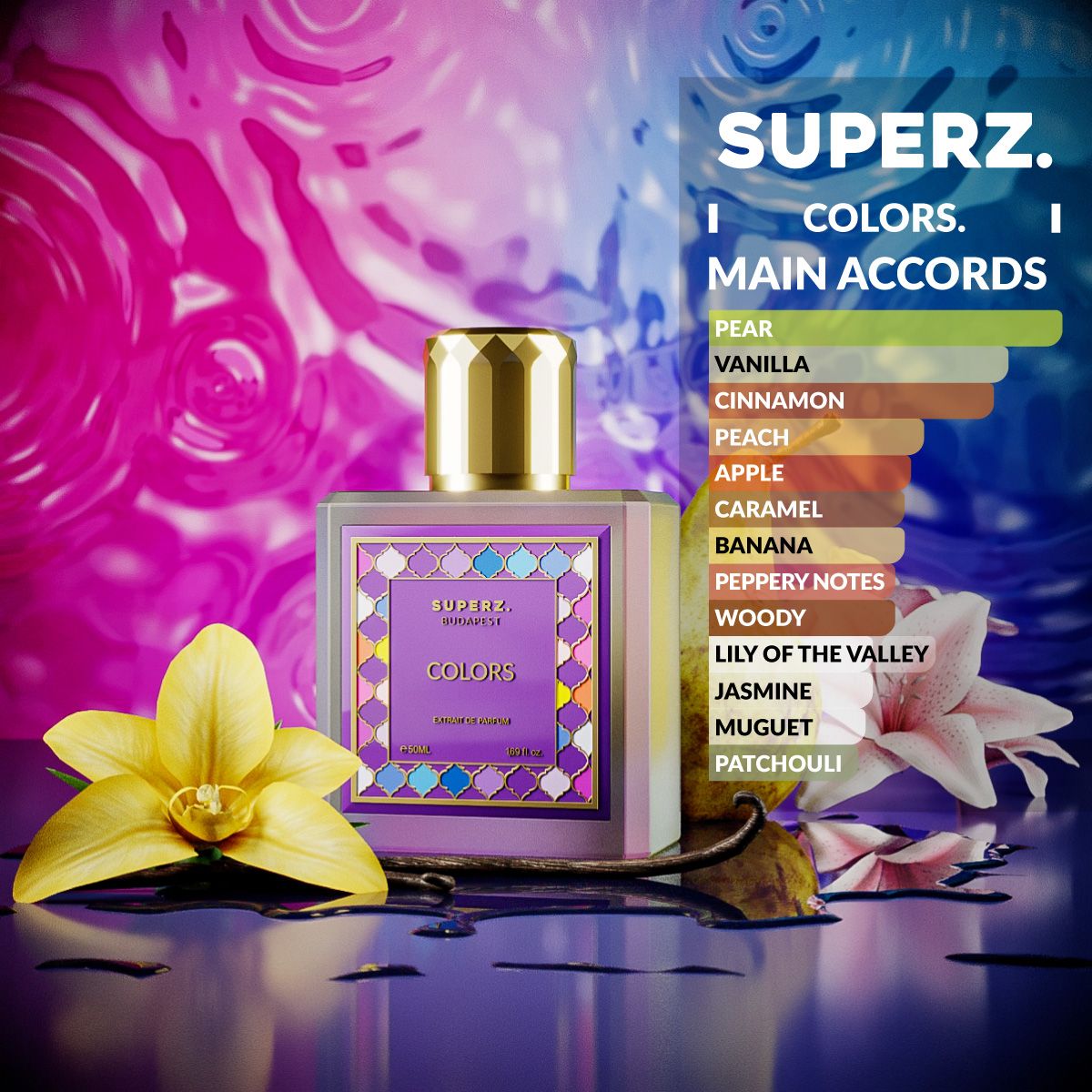 Colors Superz. perfume - a novo fragrância Feminino 2024