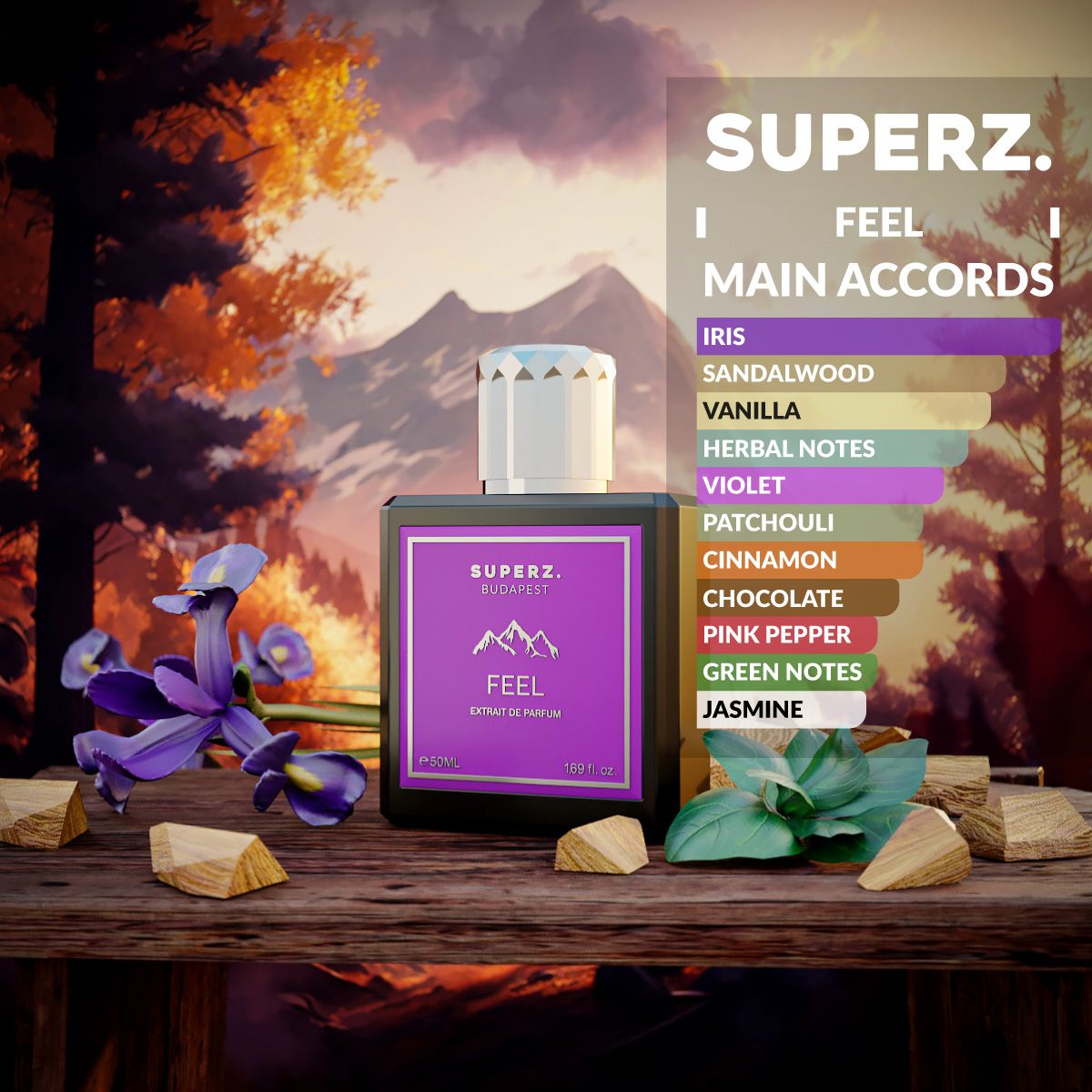 Feel Superz. - una fragranza unisex 2021