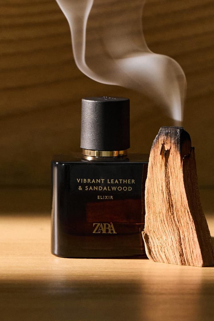 Vibrant Leather & Sandalwood Elixir Zara Cologne - un nouveau parfum pour homme 2024