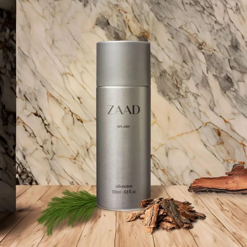 Zaad Splash O Boticário Colônia - a novo fragrância Masculino 2024