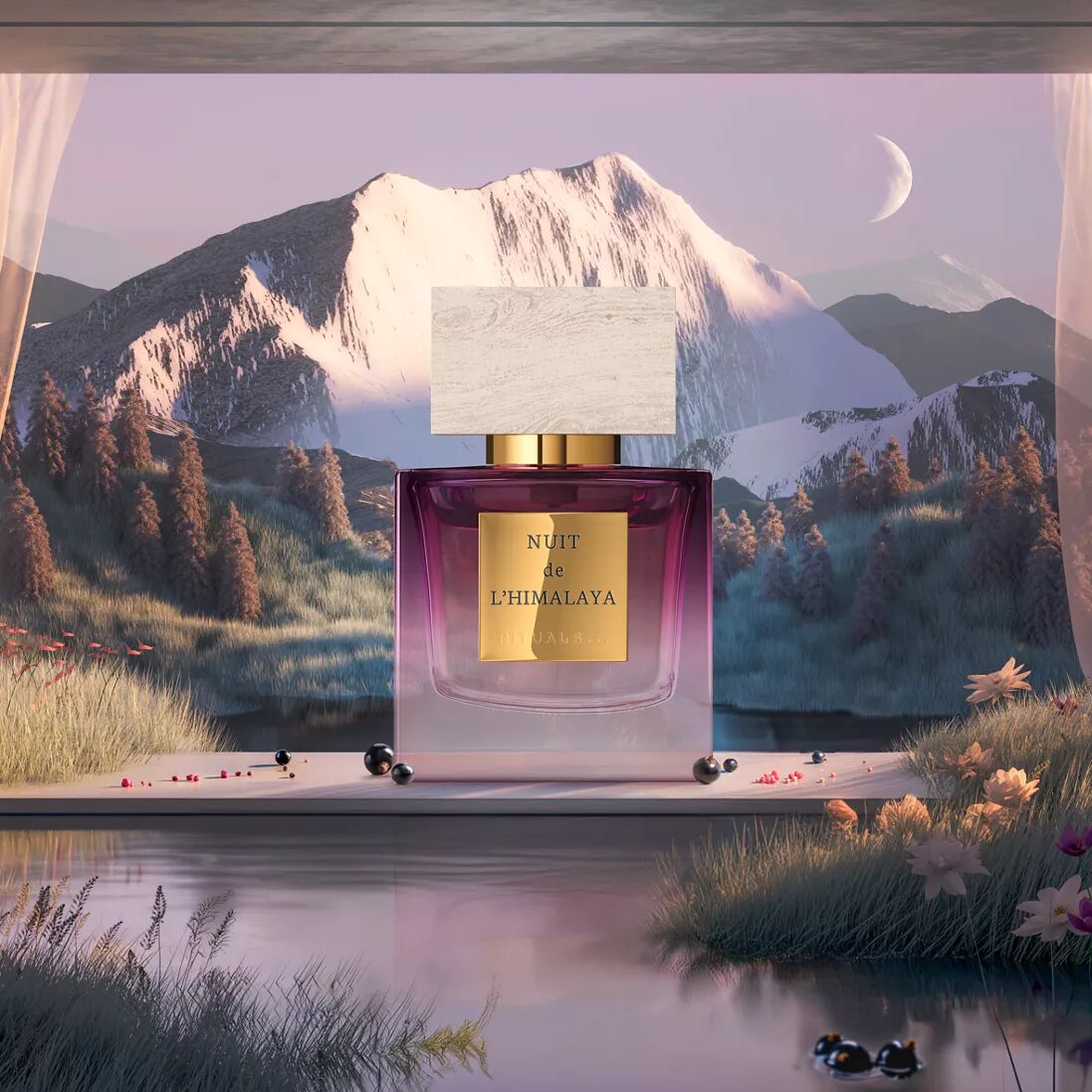 Nuit de l'Himalaya Rituals parfum - un nou parfum unisex 2024