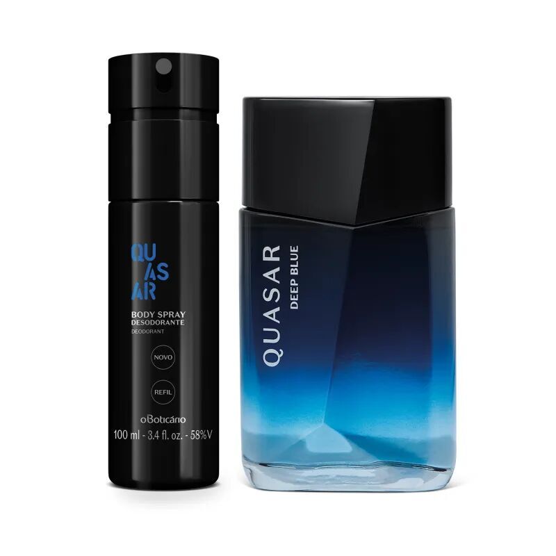 Quasar Deep Blue O Boticário Colônia - a novo fragrância Masculino 2024