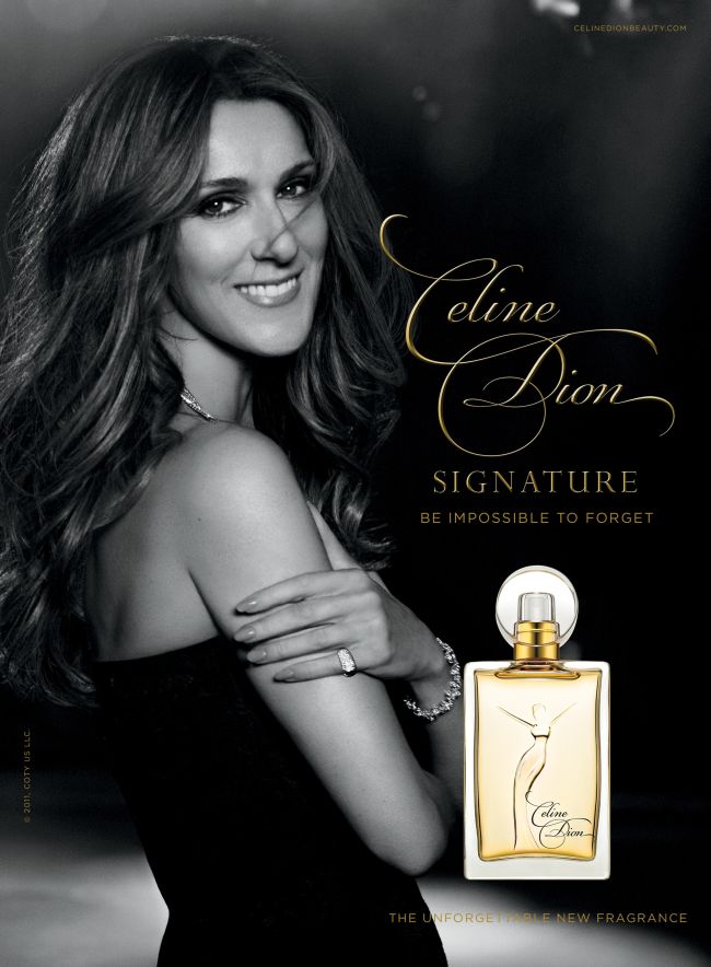 Signature Celine Dion perfume - a fragrância Feminino 2011