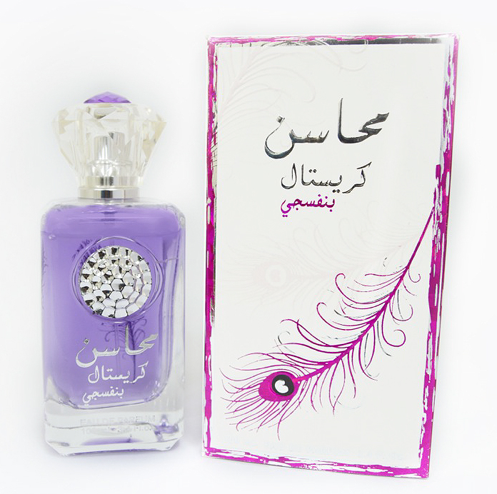 Mahasin Crystal Banafsaj Lattafa Perfumes аромат — аромат для женщин