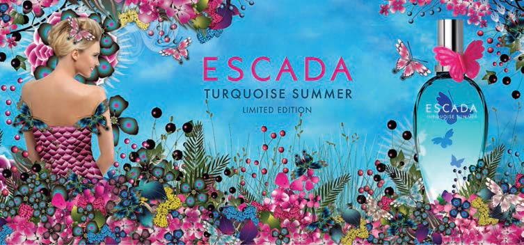 Turquoise Summer Escada perfume - a fragrance for women 2015