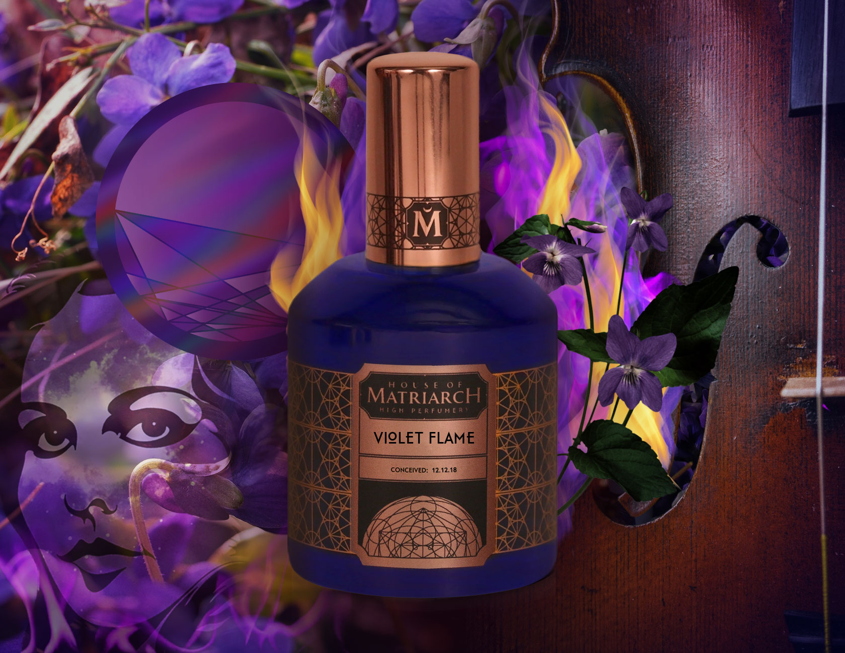 Violet Flame House Of Matriarch Perfume A New Fragrance For Women And