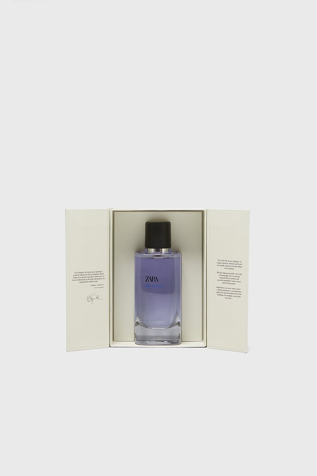 Cool Heights Zara cologne - a new fragrance for men 2019
