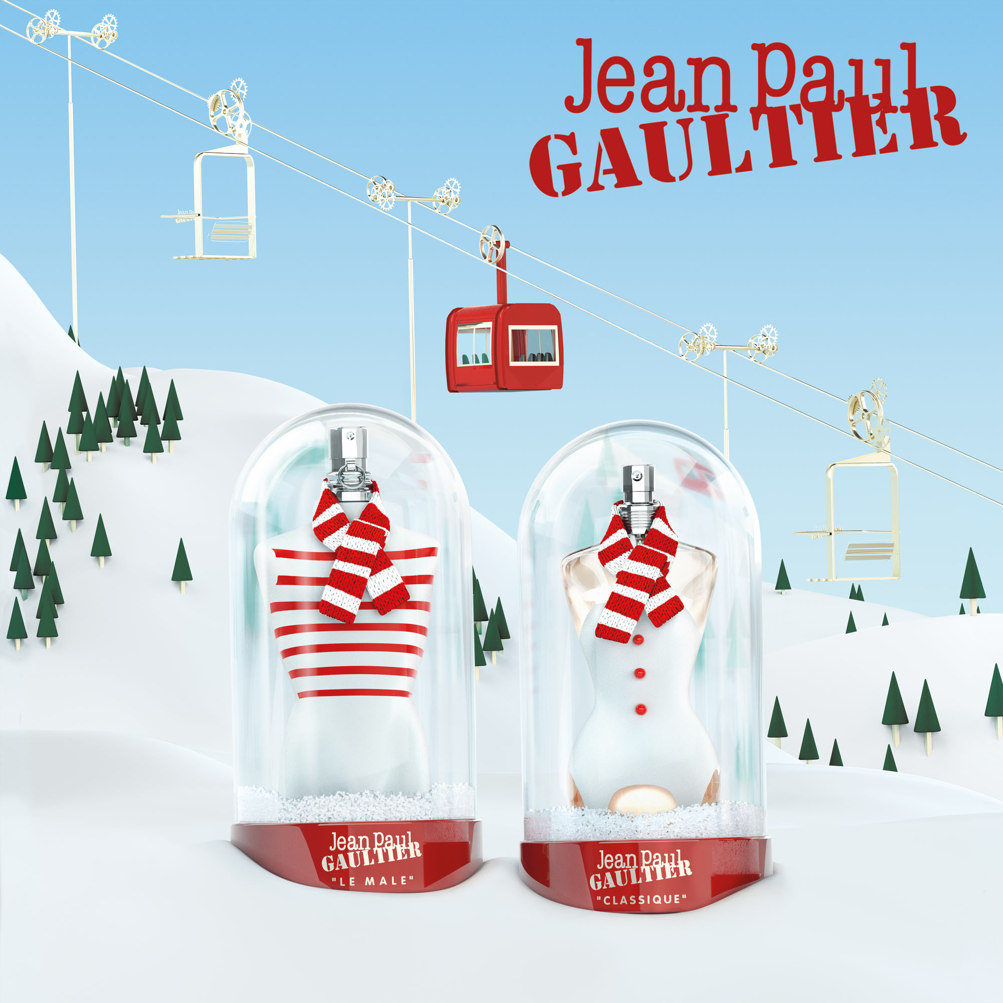 Le Male Collector's Snow Globe Jean Paul Gaultier Colônia - a ...