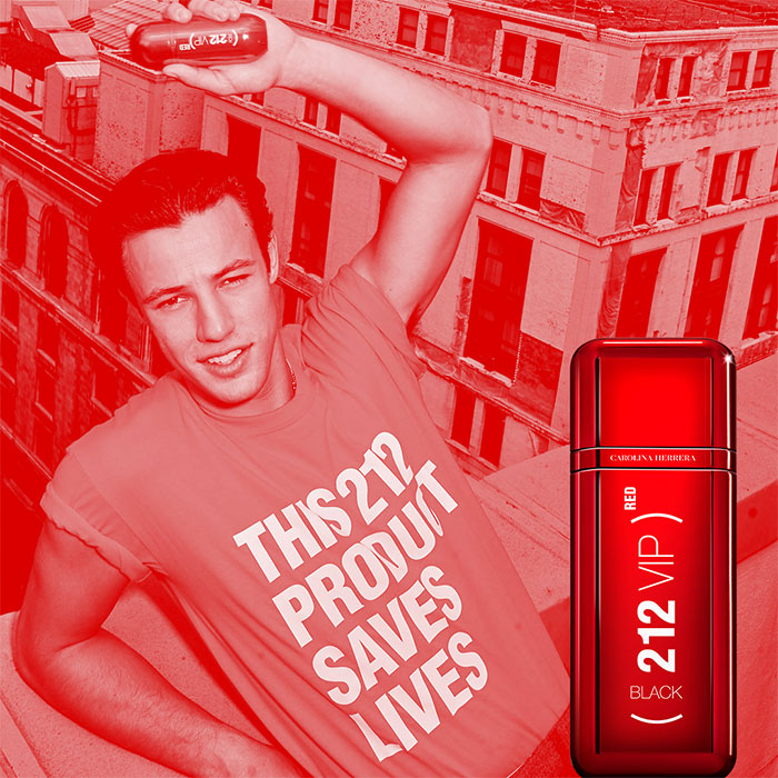 VIP Black Red Carolina Herrera 古龙水 - 一款 2020年 男用 香水