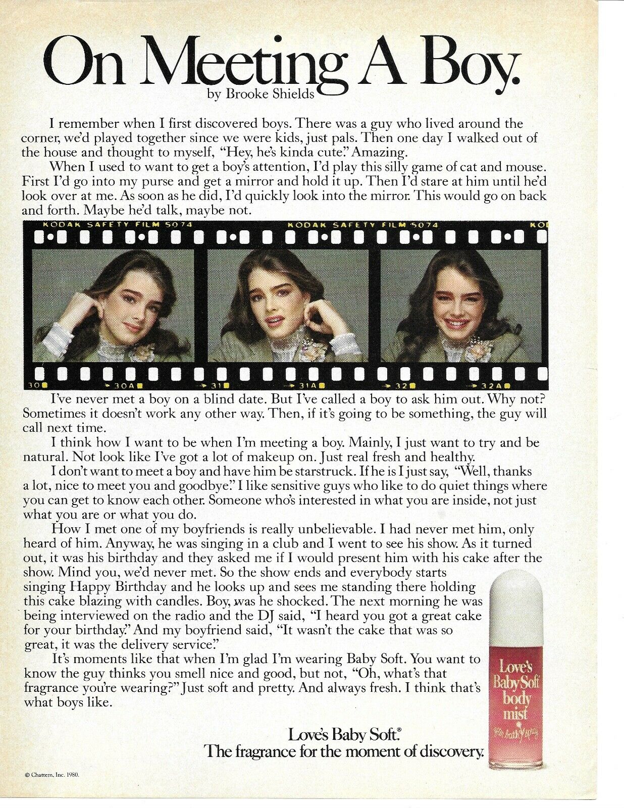 Love's Baby Soft Dana parfum - een geur voor dames 1974