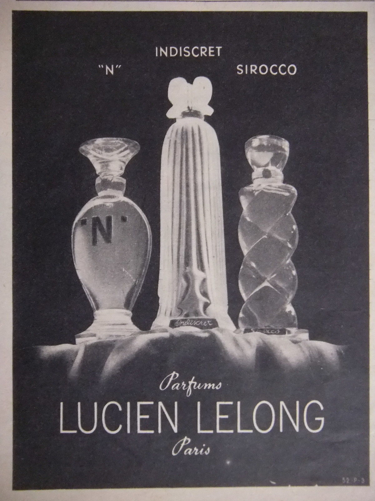 Indiscret Lucien Lelong perfume - a fragrance for women 1936