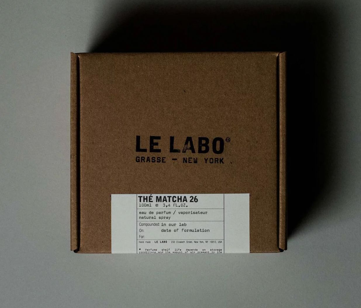 The Matcha 26 Le Labo perfume - a fragrância Compartilhável 2021
