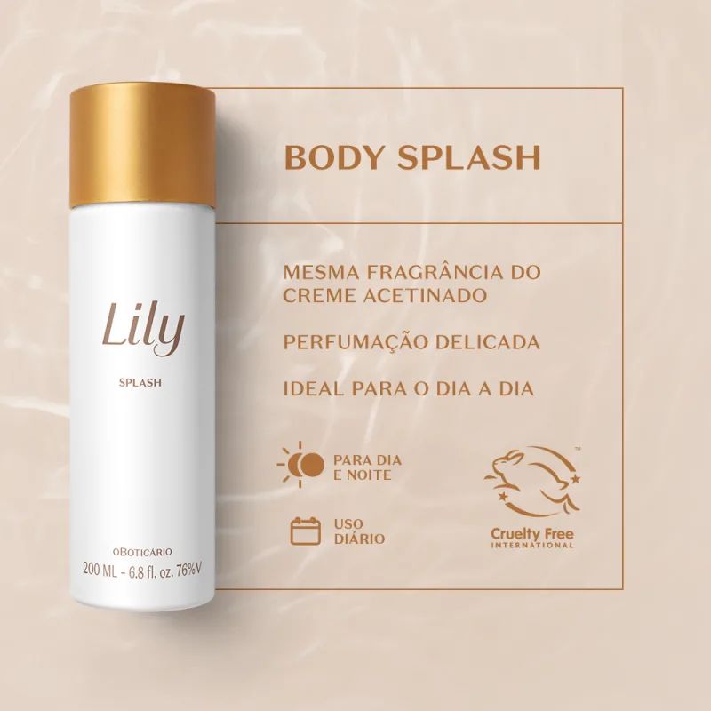 Lily Splash O Boticário perfume - a fragrância Feminino 2021
