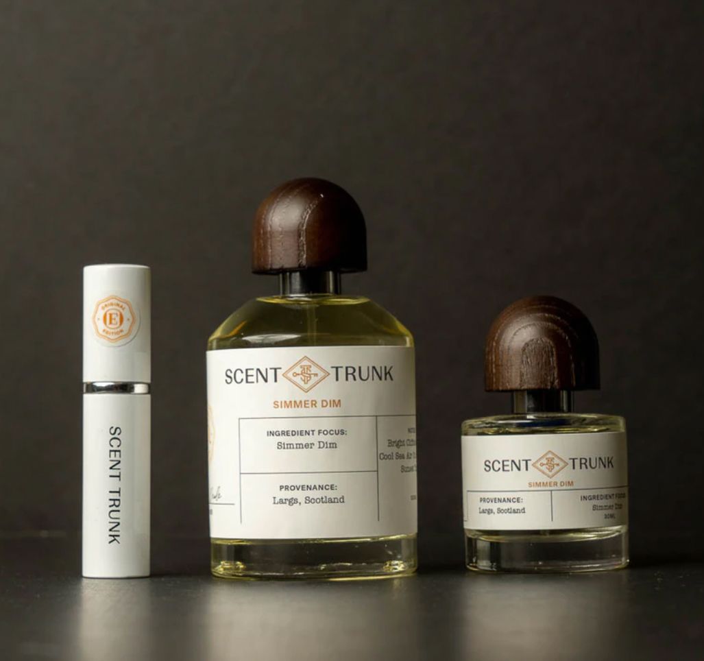 Simmer Dim Scent Trunk perfume - a fragrância Compartilhável