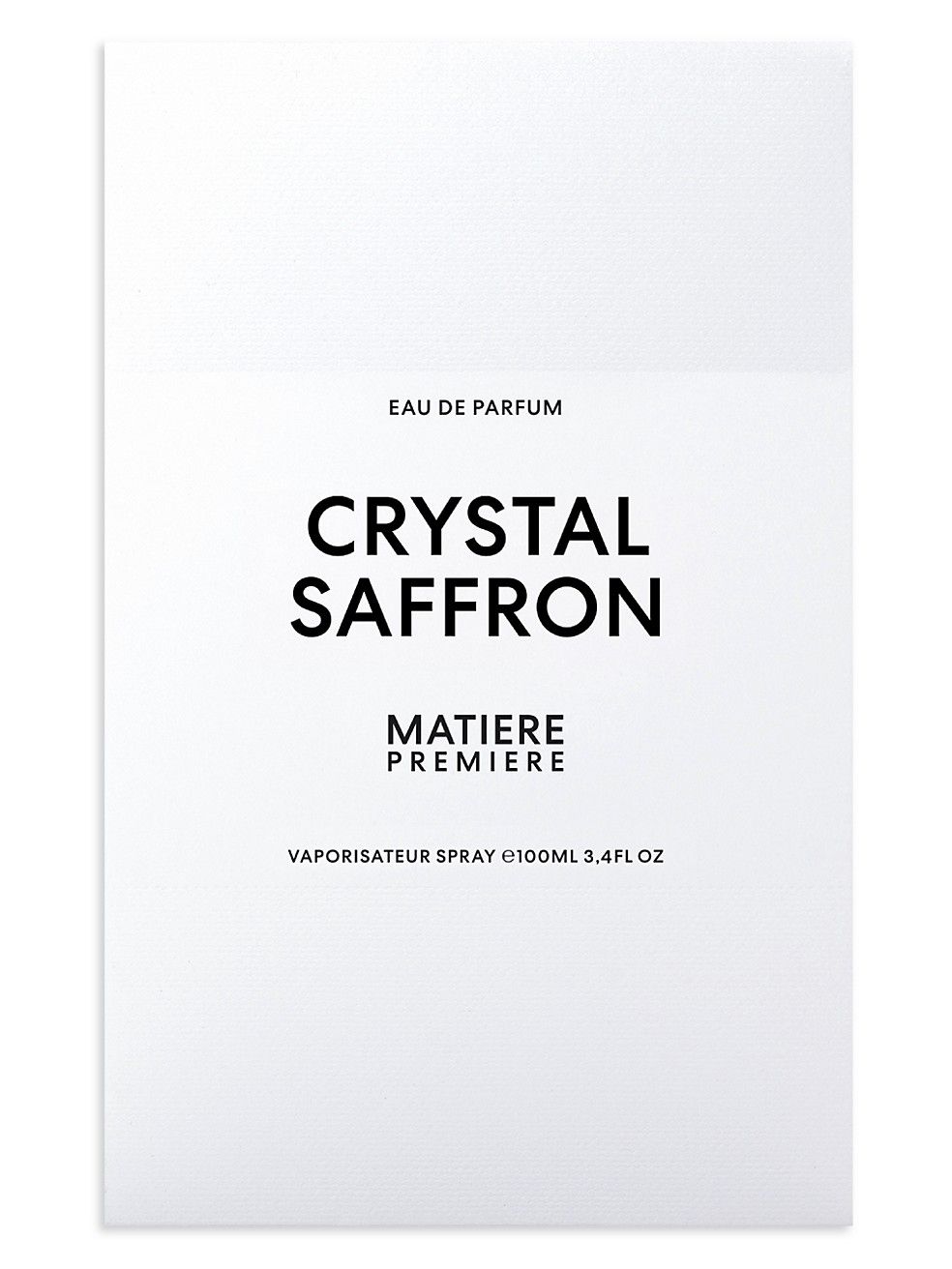 Crystal Saffron Matiere Premiere Parfum - ein neues Parfum für Frauen ...