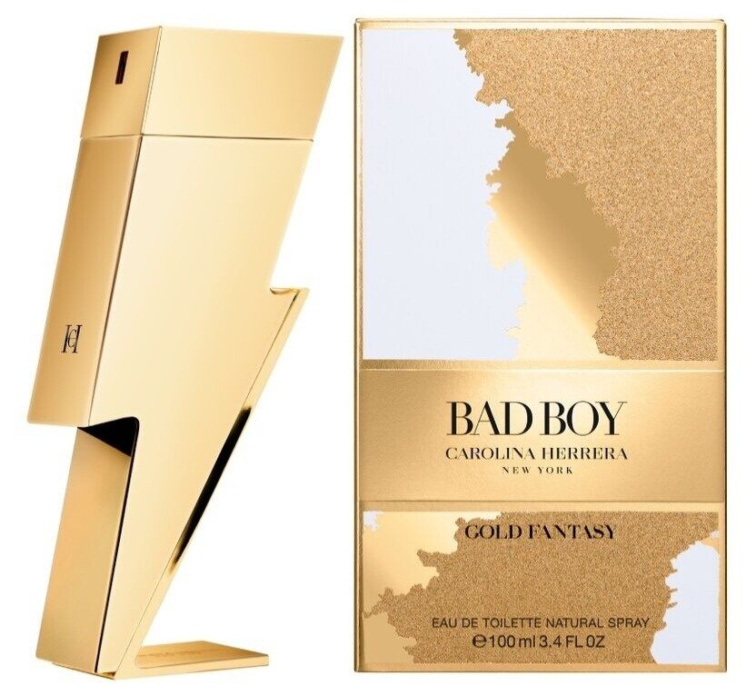 Bad Boy Gold Fantasy Carolina Herrera 古龙水 - 一款 2022年 新的 男用 香水