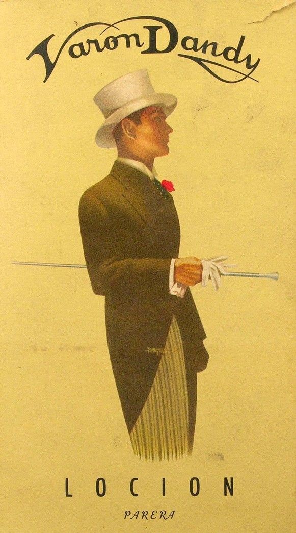 Varon Dandy Parera Cologne - ein es Parfum für Männer 1923