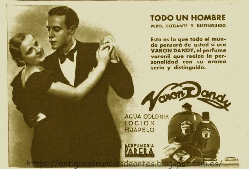 Varon Dandy Parera Cologne - ein es Parfum für Männer 1923