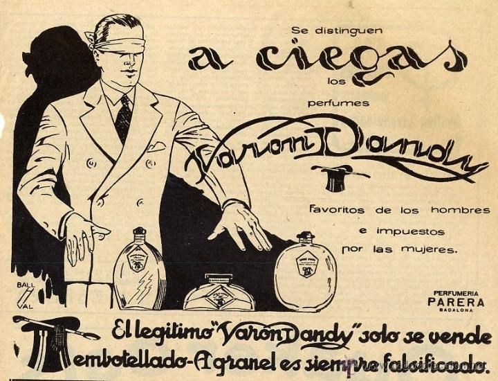 Varon Dandy Parera Cologne - un parfum pour homme 1923