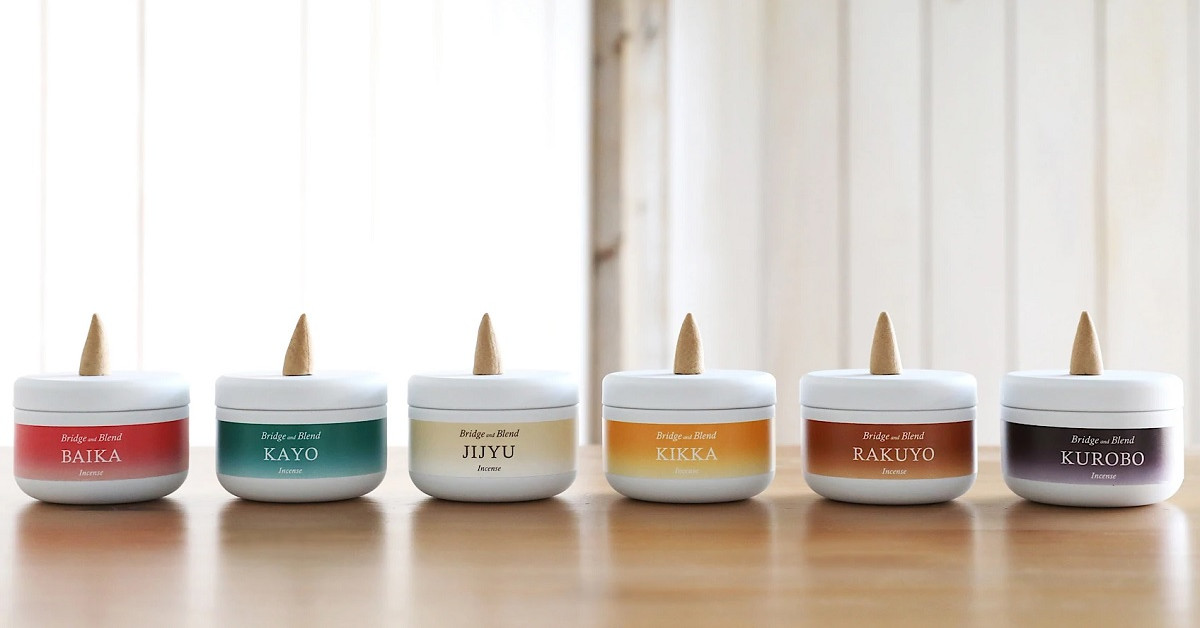 Bridge and Blend: incienso inspirado en mezclas japonesas de 1000 años ...