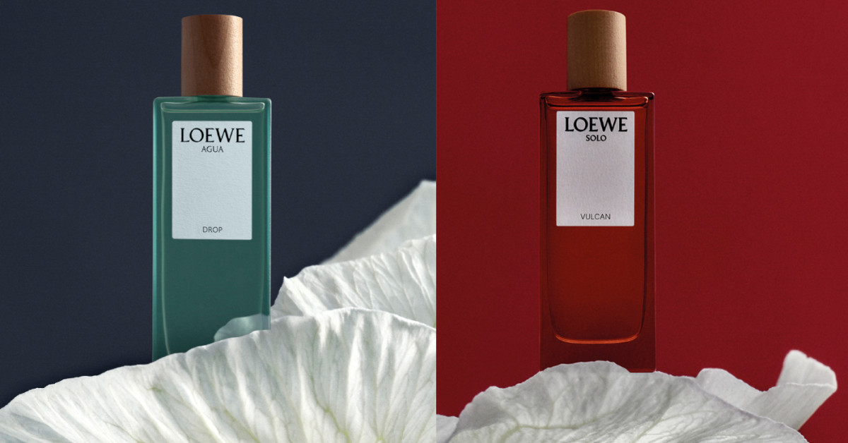 Blue LOEWE Agua Drop y Red LOEWE Solo Vulcan ~ Nuevas Fragancias