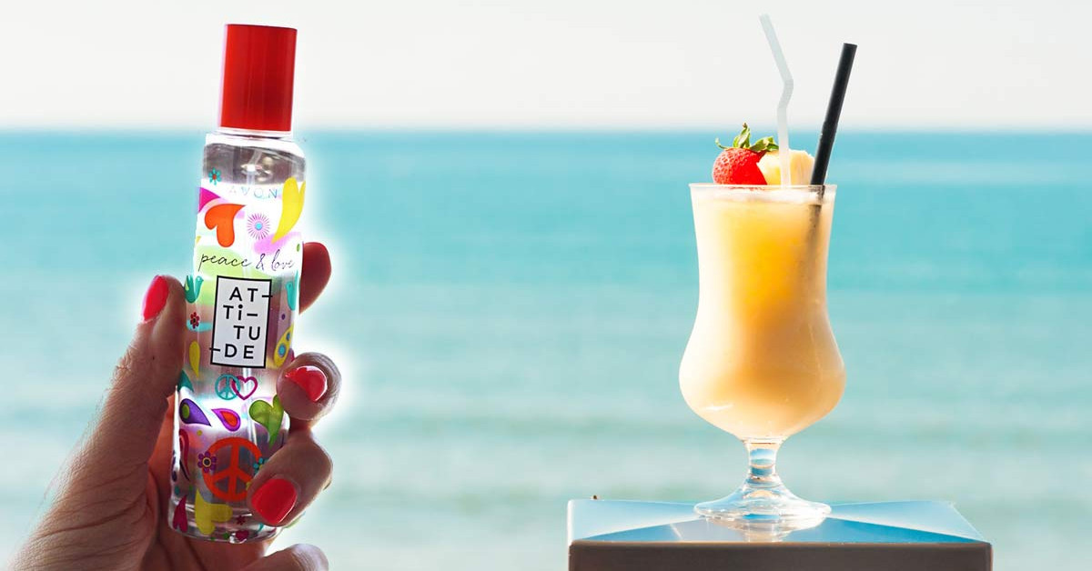 Un nouveau cocktail estival de la marque Avon : Peace & Love Attitude ...