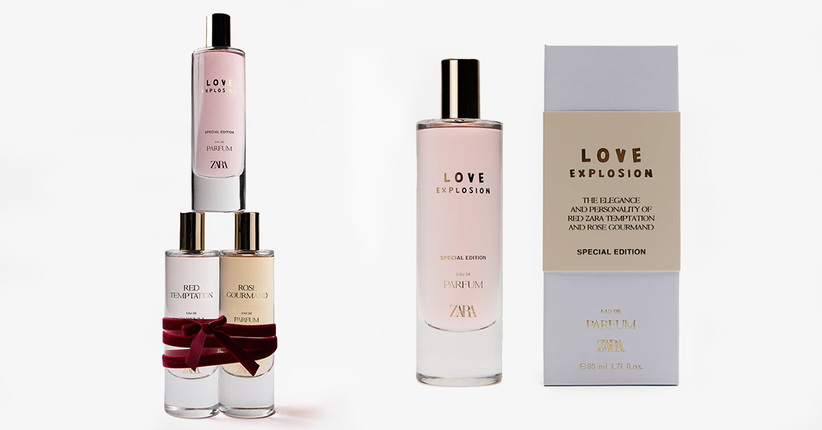 Zara Love Explosion Edition spéciale ~ Nouveaux Parfums