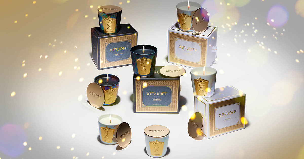 XERJOFF Scented Candles: Μια πολυτελής συλλογή από επτά σοφιστικέ κεριά ...