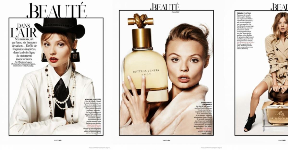 Vogue Paris artikel: Zes nieuwe parfums ~ Evenementen