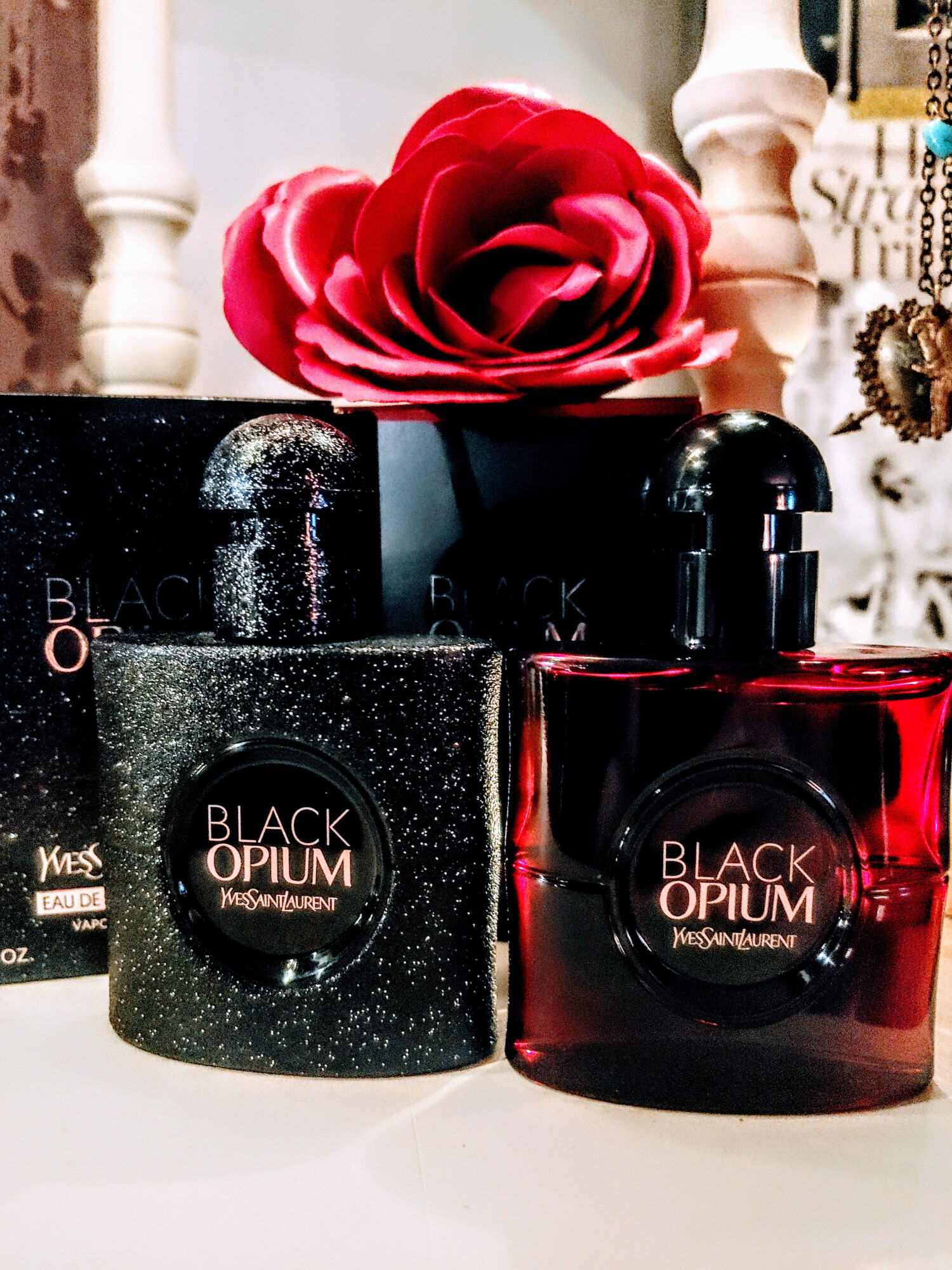 Black Opium Over Red Yves Saint Laurent perfume - a novo fragrância ...