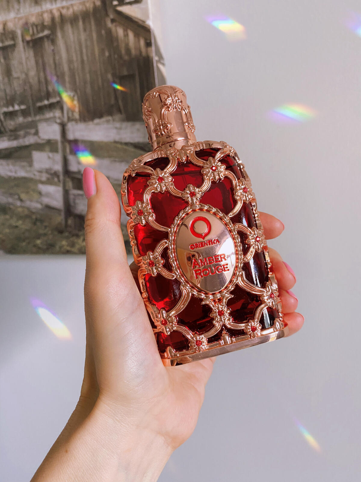 Amber Rouge Orientica Premium perfume - a fragrância Compartilhável 2021