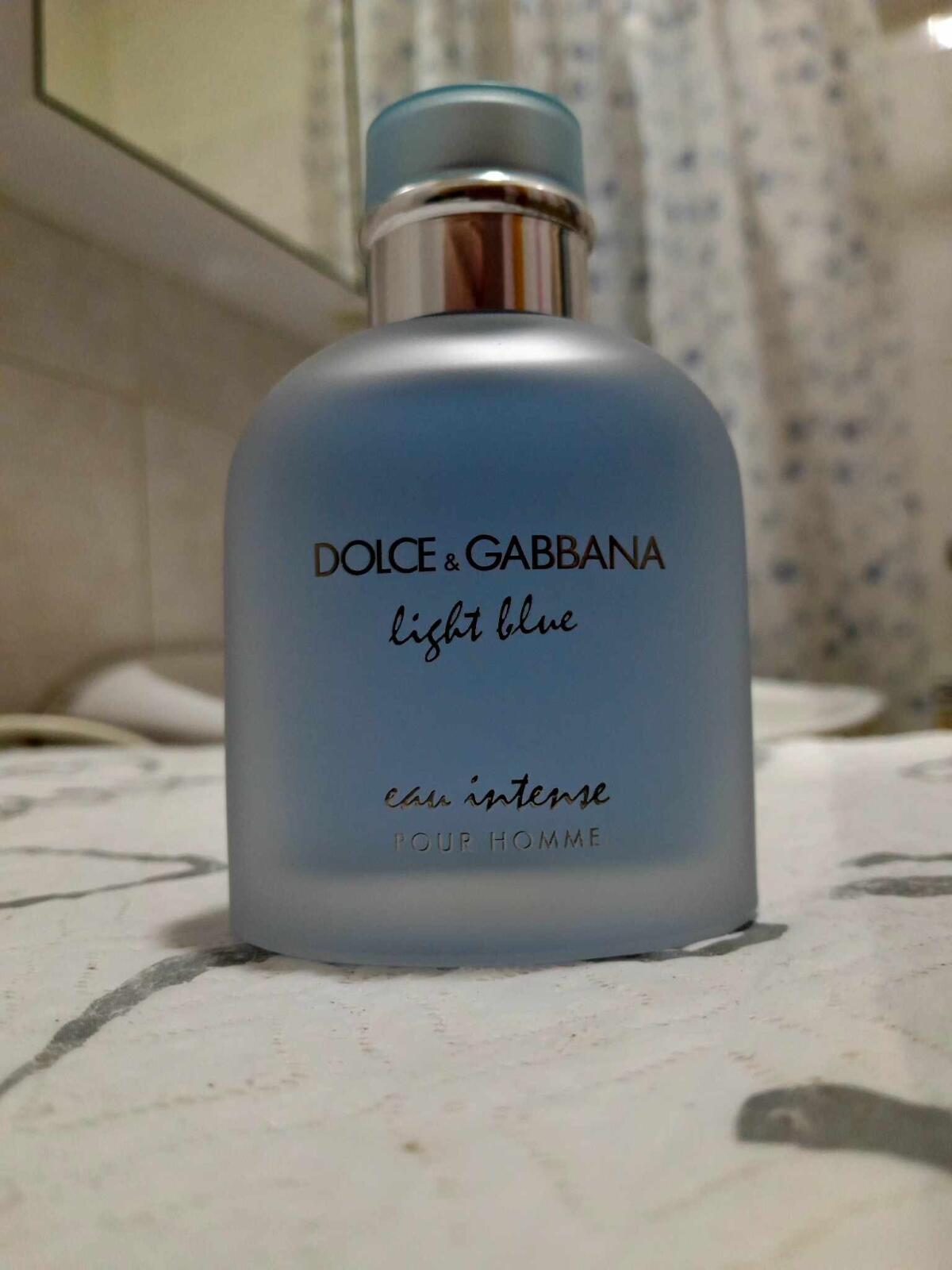 Light Blue Eau Intense Pour Homme Dolce&Gabbana Colônia - a fragrância ...