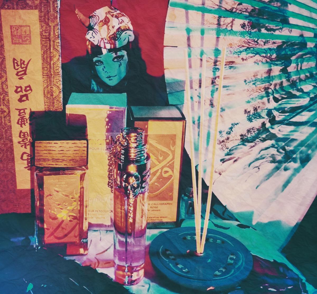 Perfume Calligraphy Rose Aramis perfume - a fragrância Compartilhável 2013