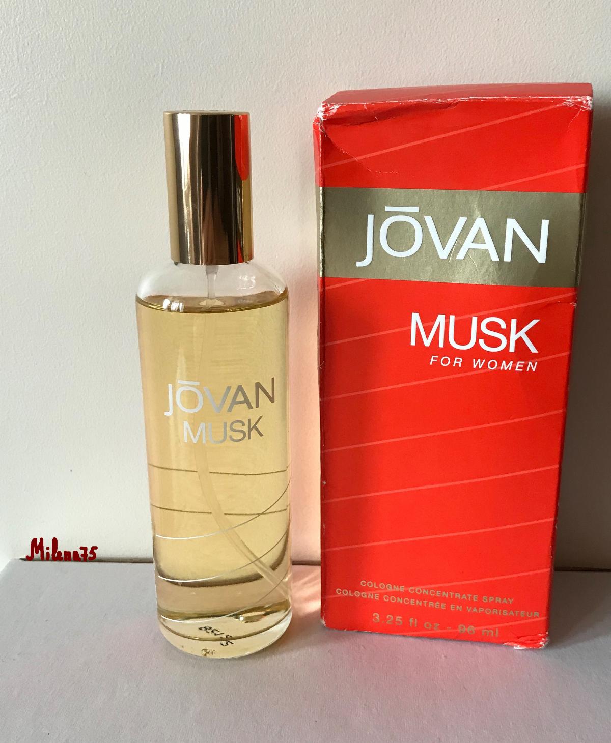 Musk Jovan parfum - een geur voor dames 1972